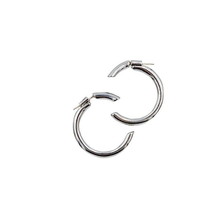 Silver Half Loop :: mimi
